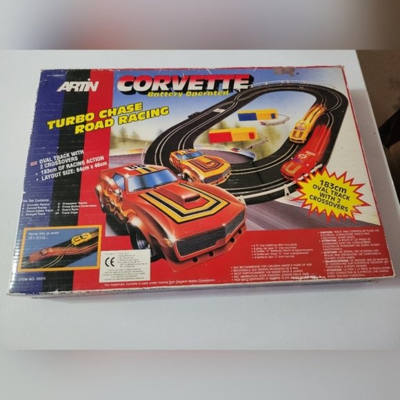 Artin | Toys | Corvette Turbo Chase Road Racing Artin Childs Racing Toy ...